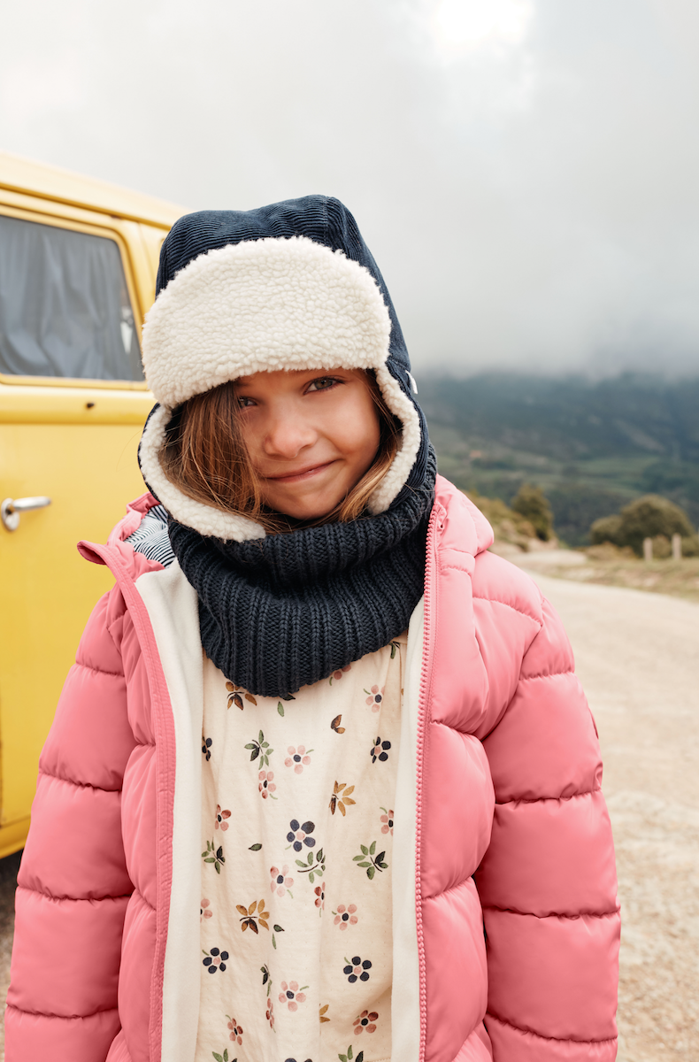Children's Corduroy and Sherpa Chapka – Petit Bateau